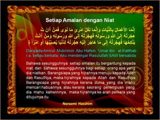 Amalan di bulan syaaban | PPTX
