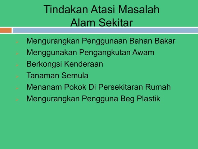Amalan hijau | PPTX