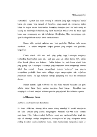 Amalan pemakanan mengikut diet rasulullah s (1)(edit)