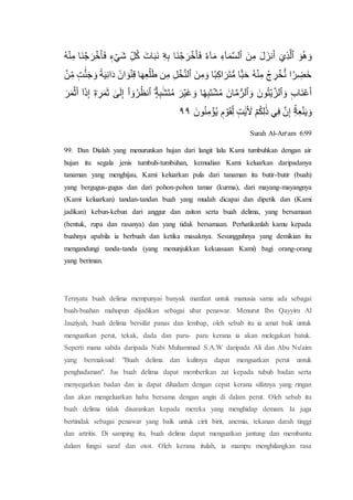 Amalan pemakanan mengikut diet rasulullah s (1)(edit)