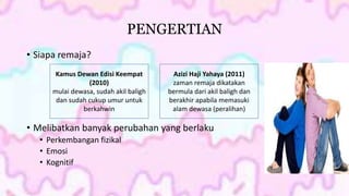 Amalan pemakanan remaja | PPTX