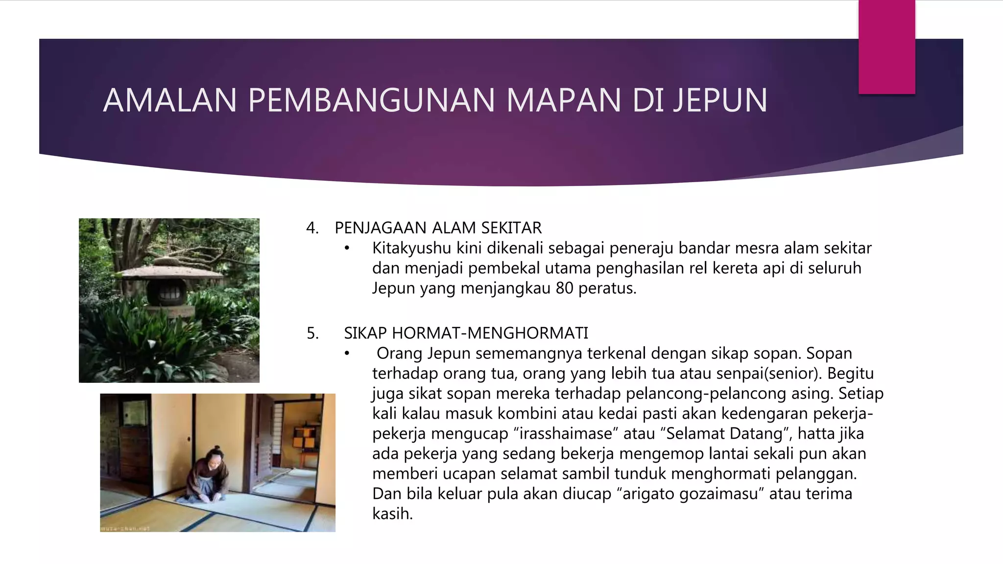 Amalan Pembangunan Bandar Mapan Di Jepun dan Sabah | PPTX