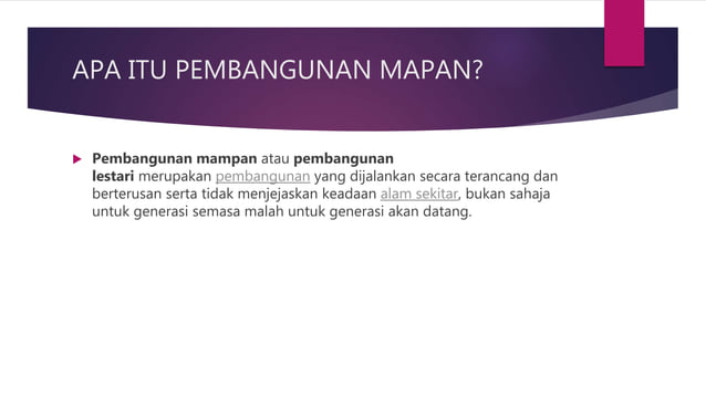 Amalan Pembangunan Bandar Mapan Di Jepun dan Sabah | PPT