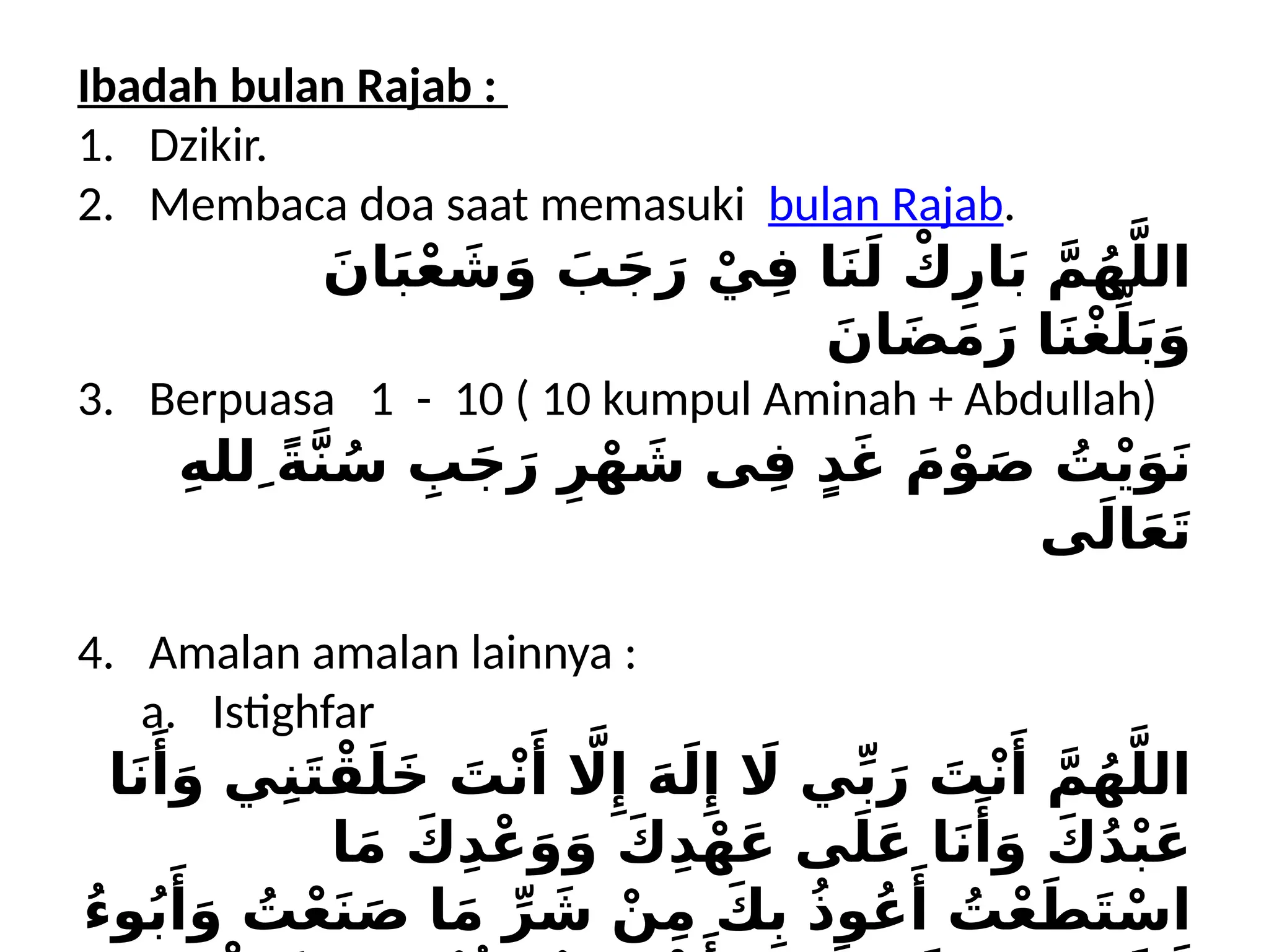 amalan rajab yang perlu dilakukan pada bulan rajab.pptx