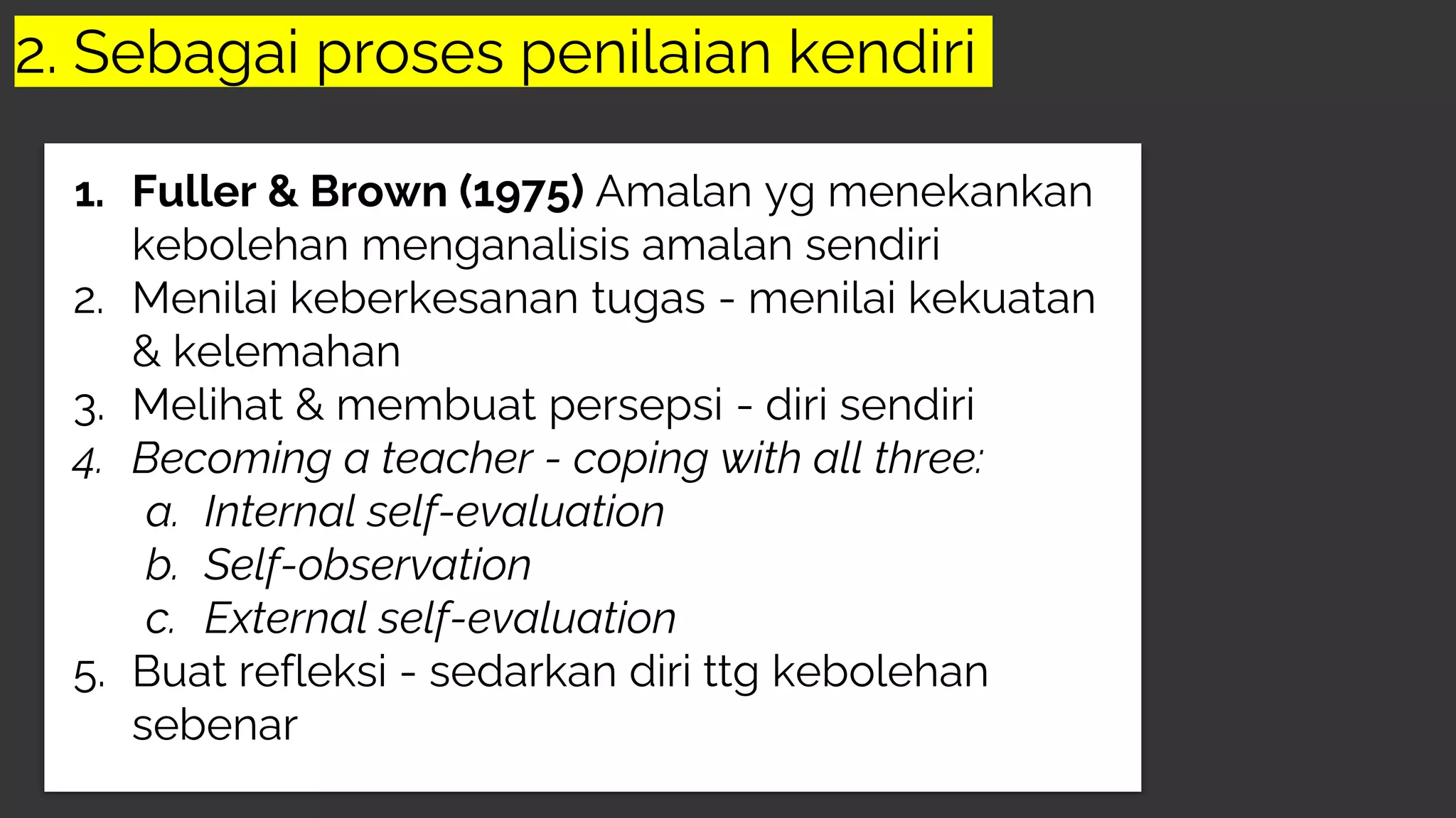 Amalan refleksi berkualiti | PPTX