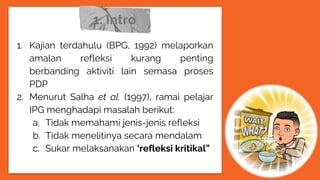 Amalan refleksi berkualiti | PPTX