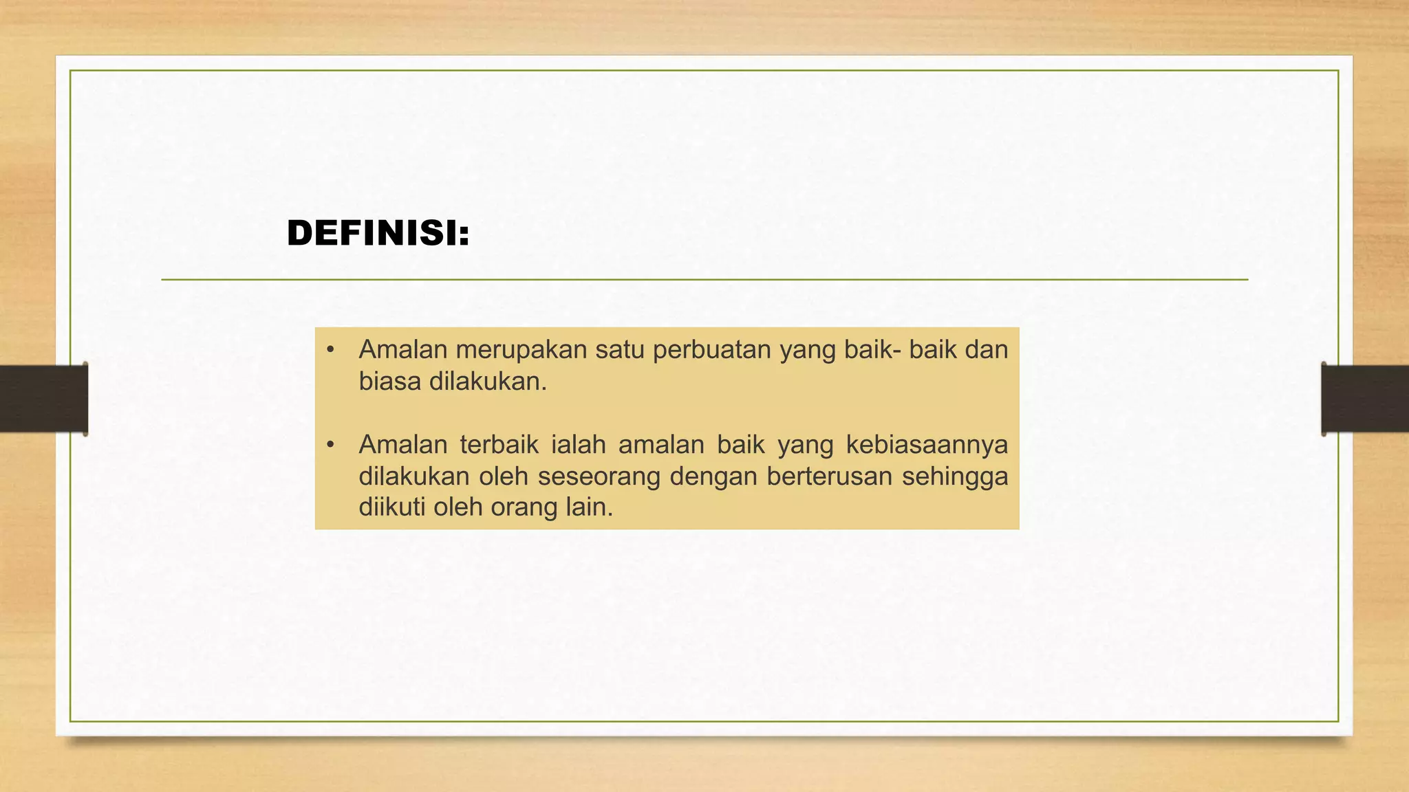 Amalan terbaik | PPTX