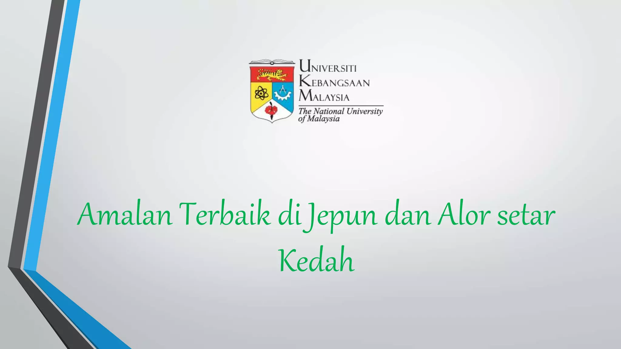 Amalan terbaik dalam pembangunan bandar mapan | PPTX