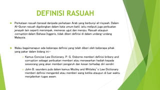 Amalan terbaik dalam pembangunan sosial (rasuah) | PPT