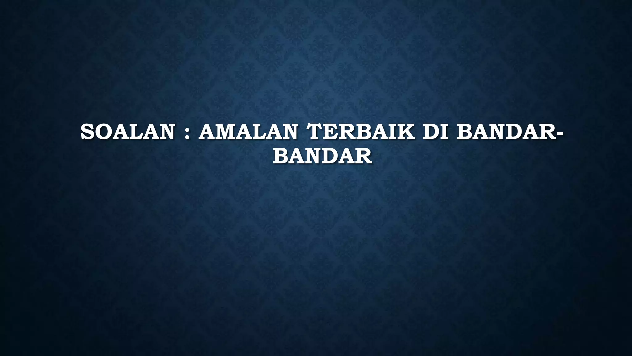 Amalan terbaik mapan | PPTX