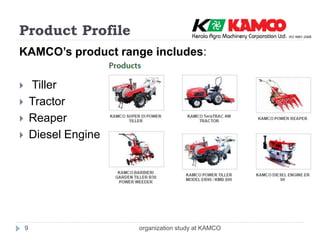 Amala organiations study at kamco | PPTX