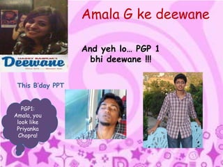 Amala ppt final | PPTX