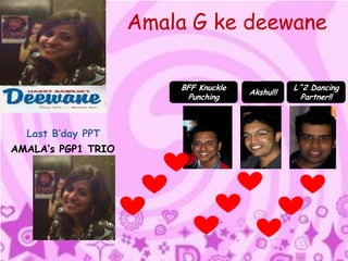 Amala ppt final | PPTX