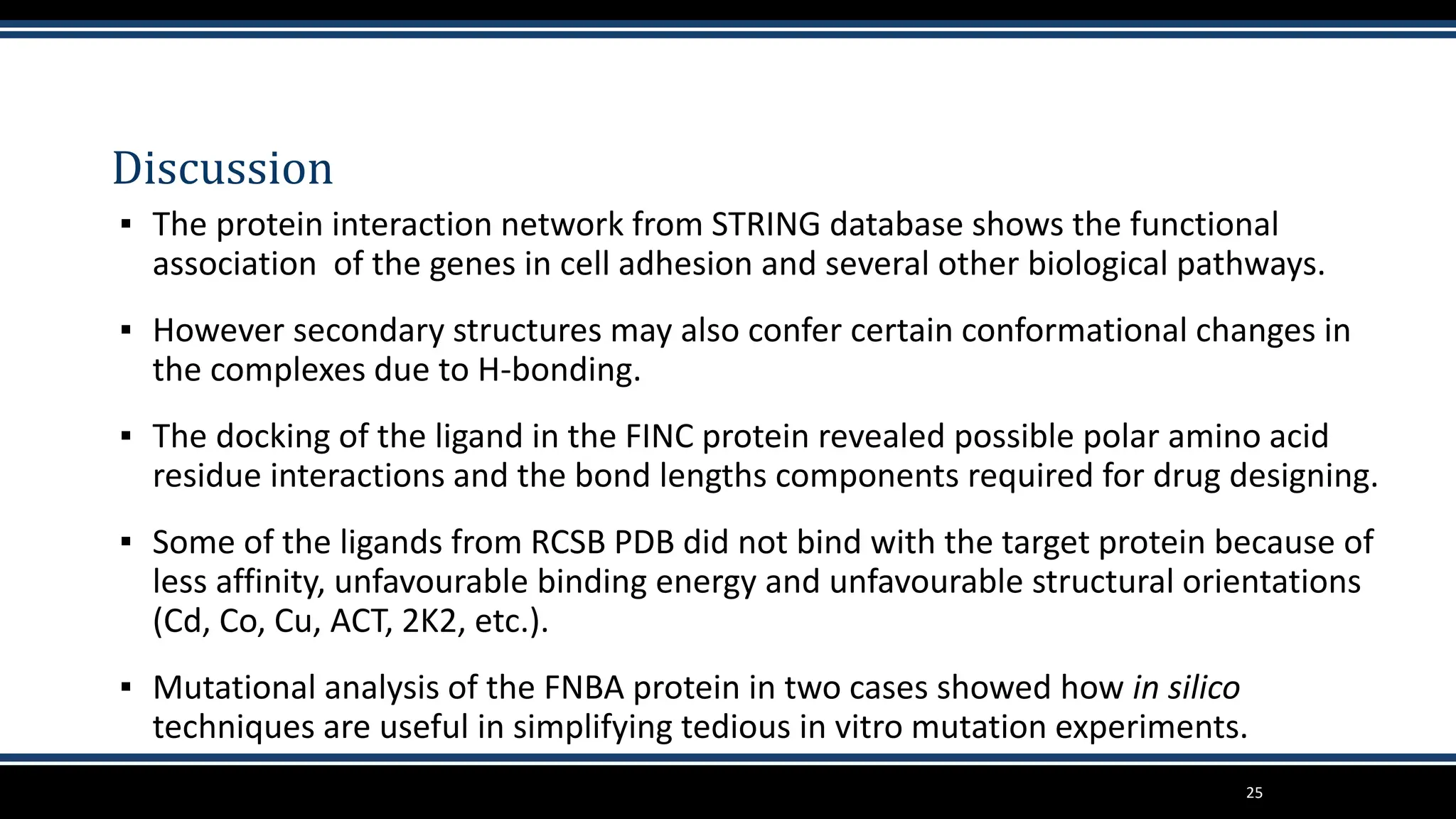 Protein Protein Complex Structural Analysis Of Human Fibronectin And Staphylococcus Aureus