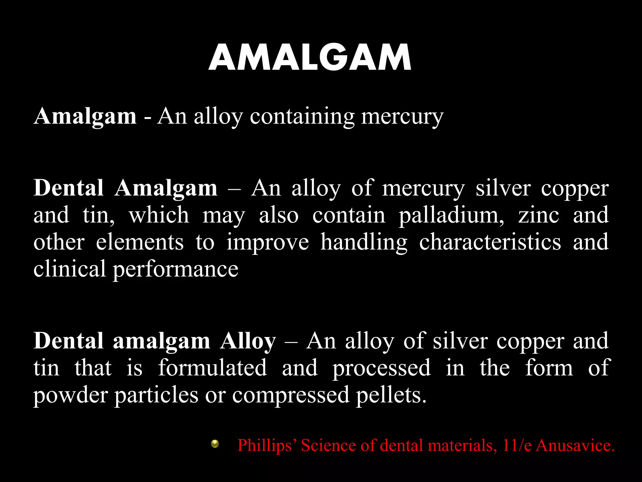 Amalgam | PPTX