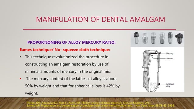 Amalgam | PPTX | Dental Health | Diseases and Conditions