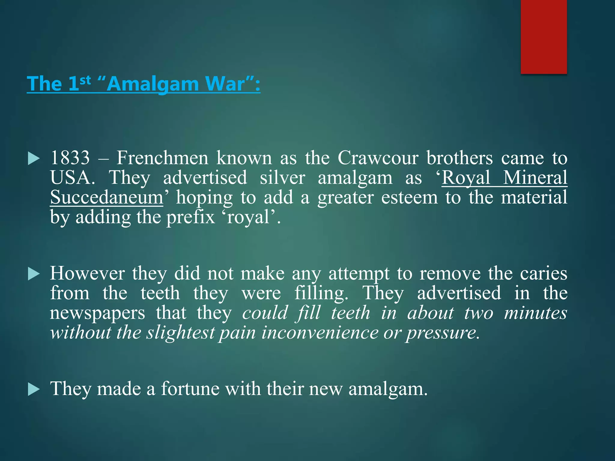 Amalgam | PPTX