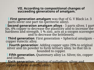 Amalgam and its uses in dental setting.pptx