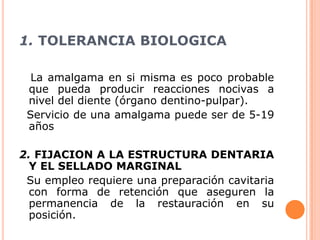 Amalgama dental | PPTX