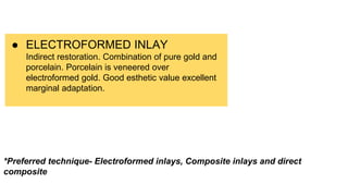 Amalgam alternatives | PPTX | Oral care | Personal Care