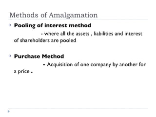 Amalgamation | PPT