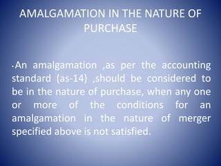 Amalgamation | PPTX