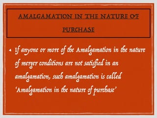 Amalgamation by Dr Mamata Rathi | PPT