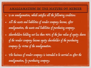Amalgamation by Dr Mamata Rathi | PPT