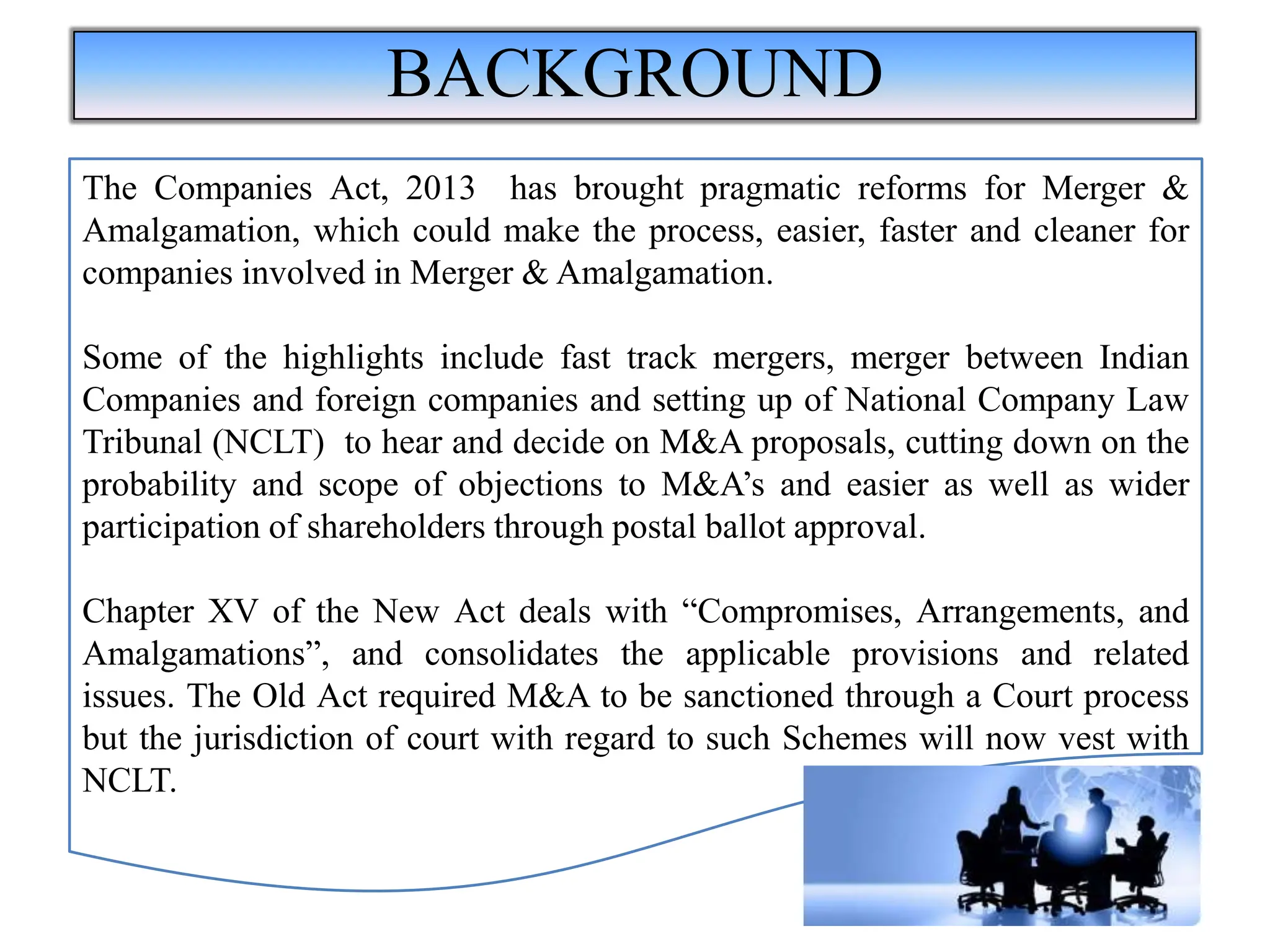 amalgamation UNDER COMPANIES ACT 2013 .pptx