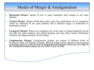 amalgamation UNDER COMPANIES ACT 2013 .pptx
