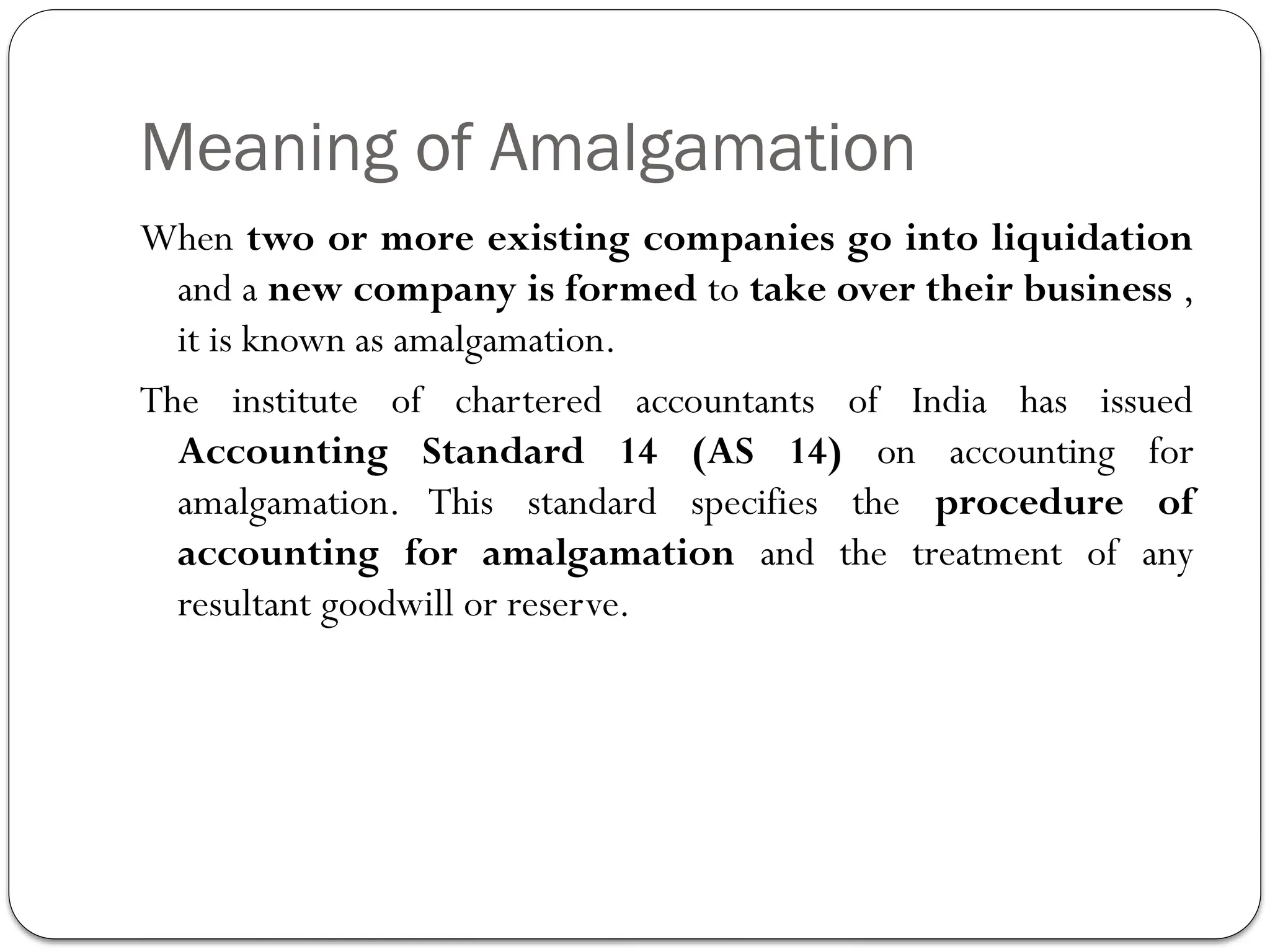 PowerPoint presentation on Amalgamation.ppt