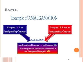 Amalgamation, Absorption and External reconstruction | PPTX