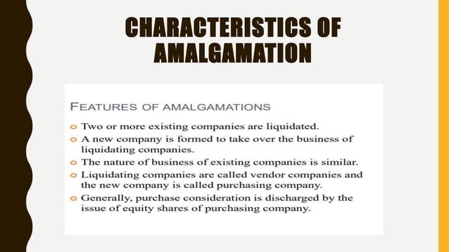 Amalgamation | PPT