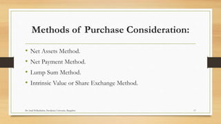 Amalgamation of accounting | PPT