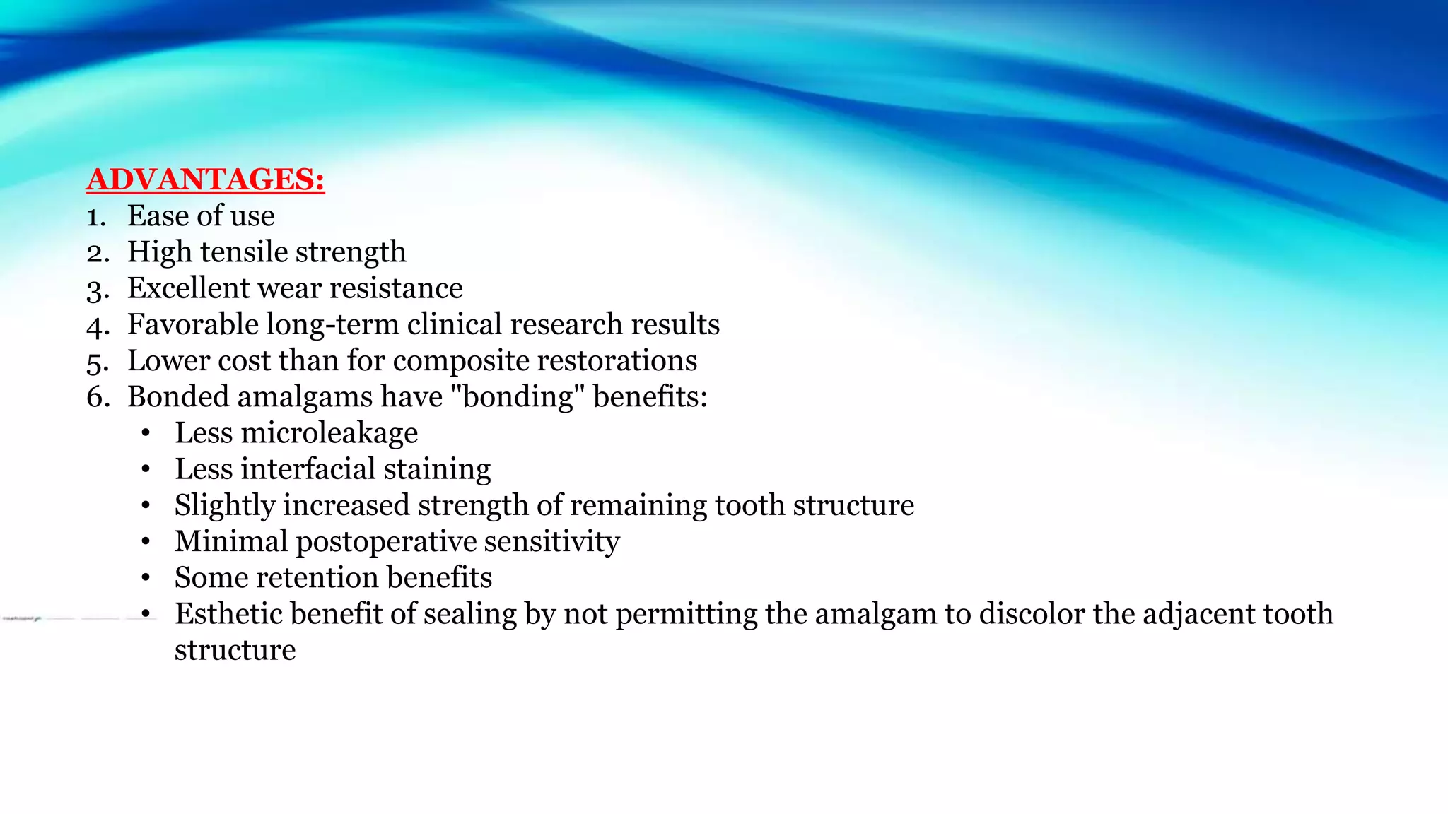 AMALGAM CAVITY PREPARATION | PPTX