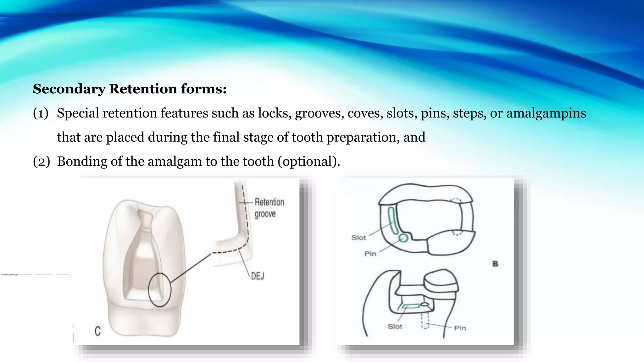 AMALGAM CAVITY PREPARATION | PPTX