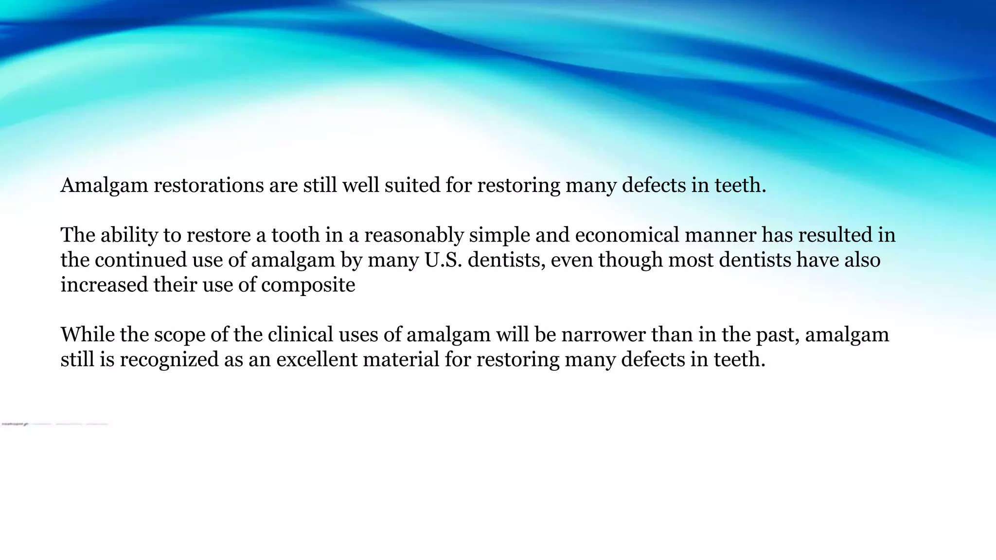 AMALGAM CAVITY PREPARATION | PPTX
