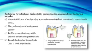 AMALGAM CAVITY PREPARATION | PPTX