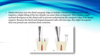 AMALGAM CAVITY PREPARATION | PPTX