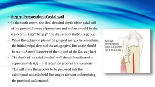 AMALGAM CAVITY PREPARATION | PPTX