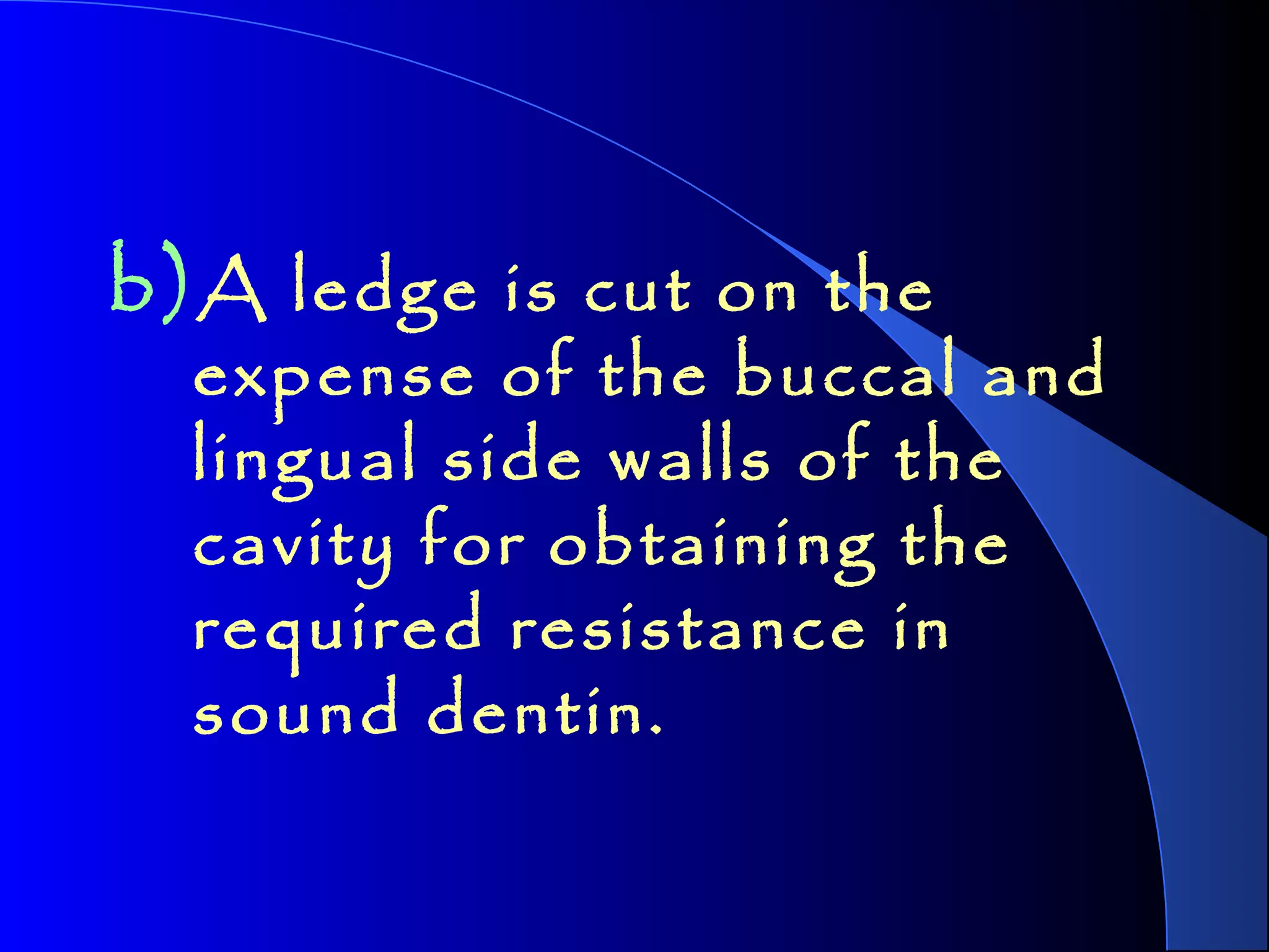 silver Amalgam cavity preparation for class 1 /certified fixed ...