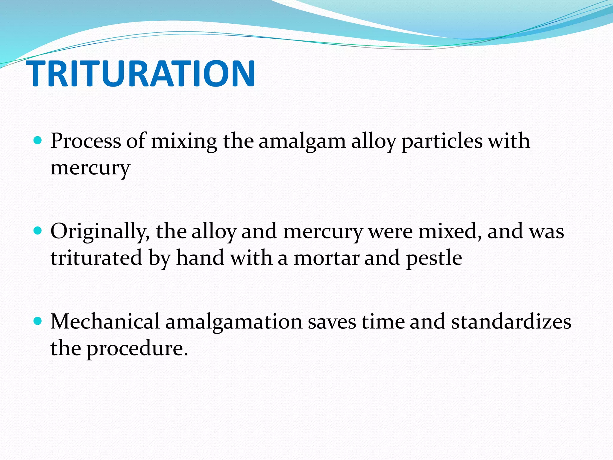 Dental Amalgam | PPTX