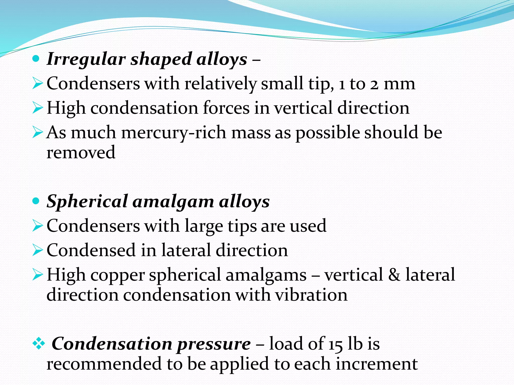 Dental Amalgam | PPTX