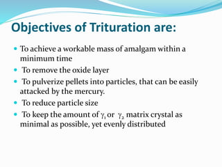 Dental Amalgam | PPTX