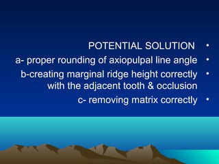 Amalgam restoration | PPT