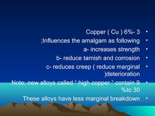 Amalgam restoration | PPT