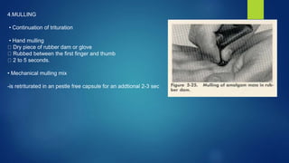 Amalgam seminar part 2 | PPT