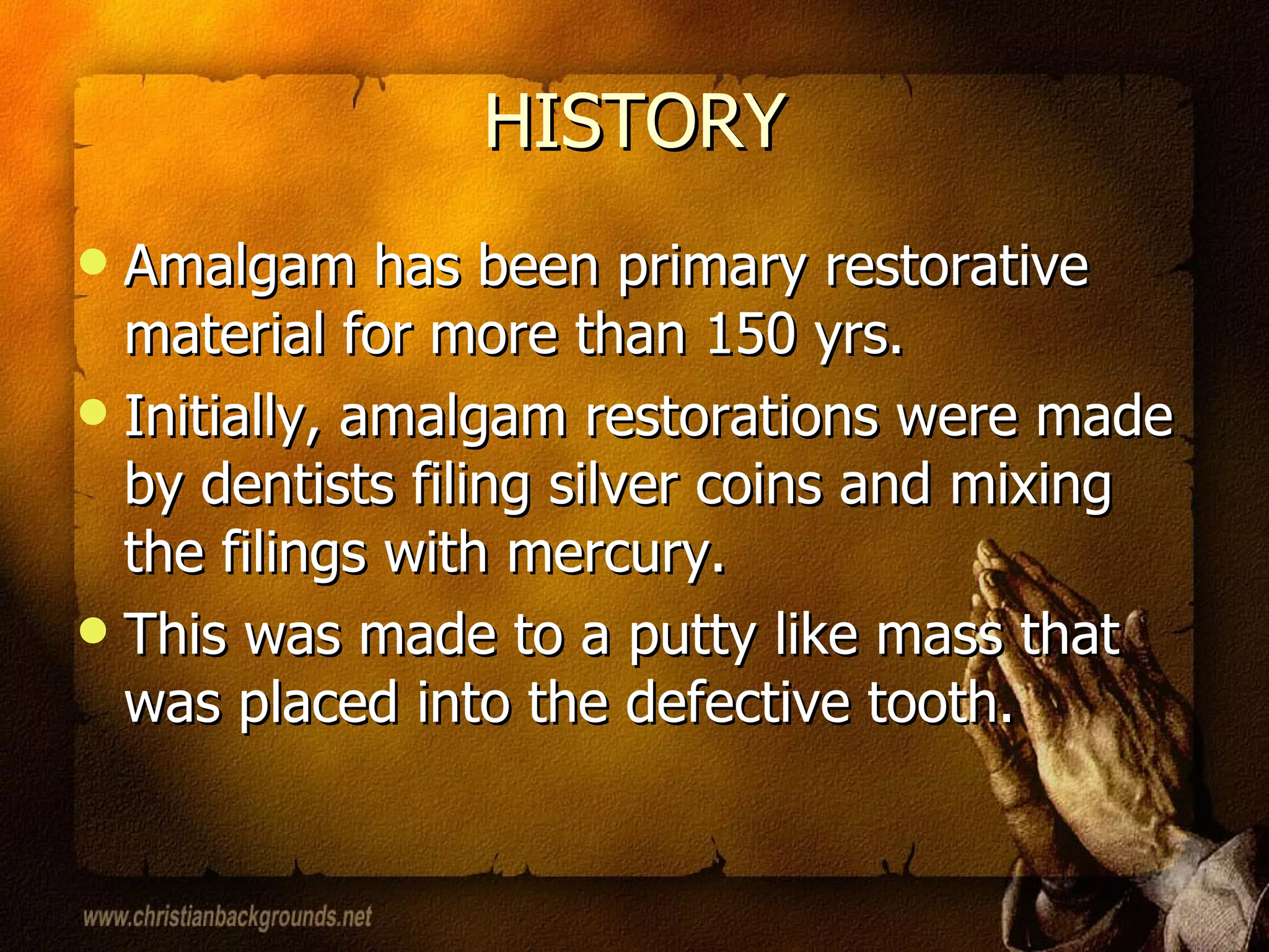 Amalgam | PPT