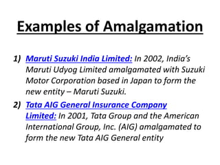 Amalgmation | PPTX