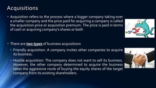 Amalgmation, m&a | PPTX